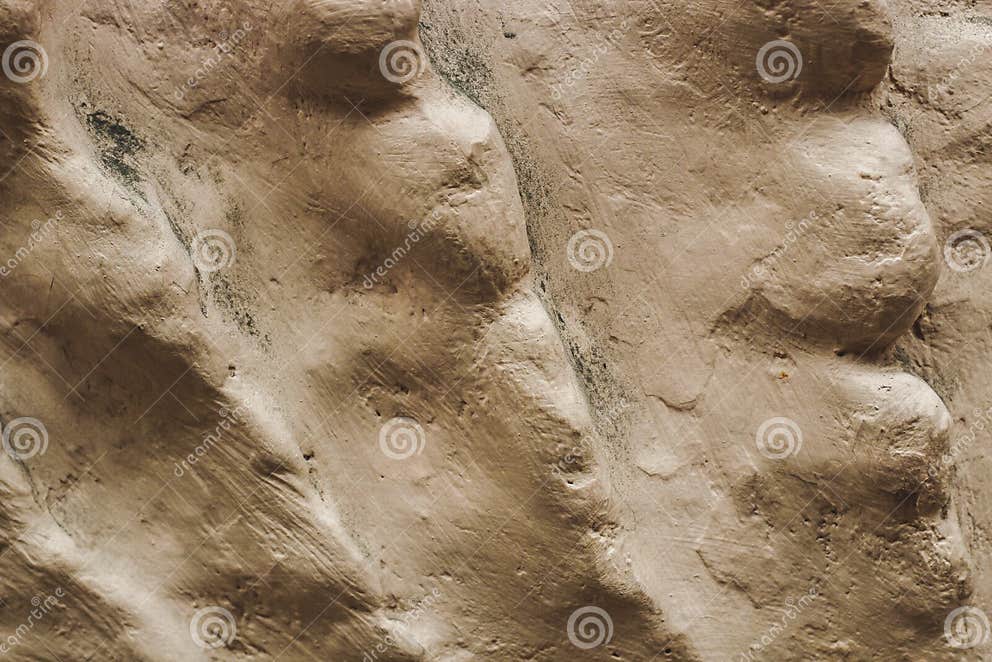 Texture Structurale D'une Surface Argileuse. Photo stock - Image du ...