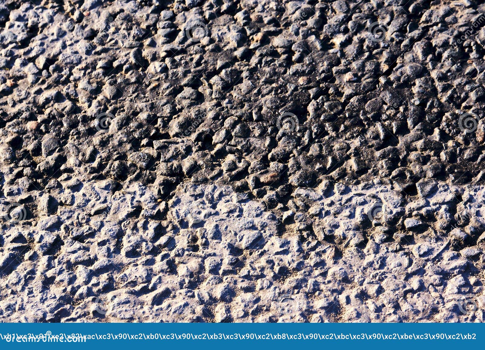 Texture of Substandard Asphalt Stock Photo - Image of gray, outdoors ...