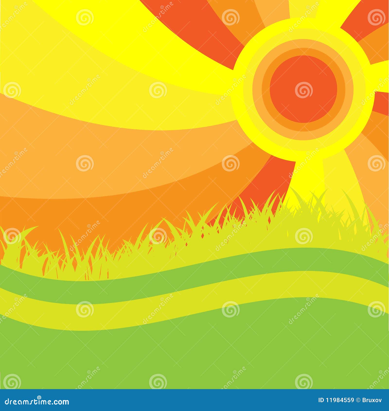 Texture sun stock vector. Illustration of herb, orange - 11984559