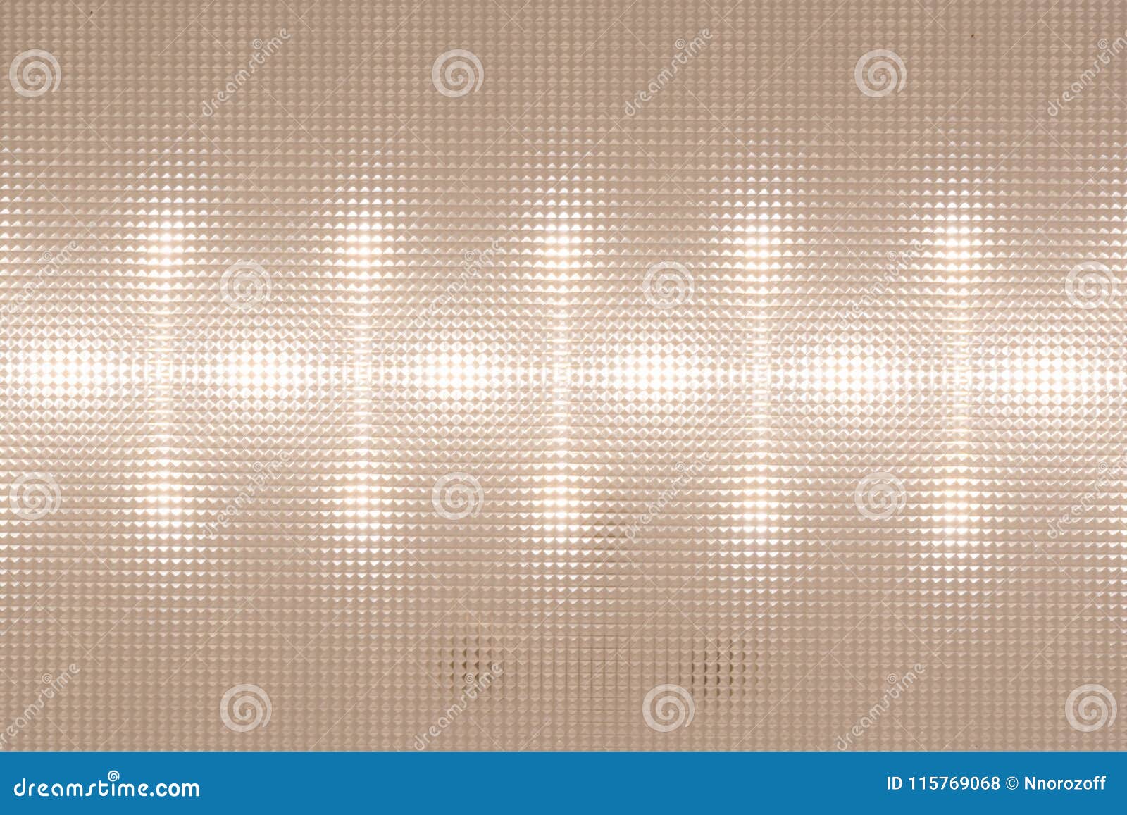 Texture of the Surface Diffuser, LED Ceiling Light, Light Pattern on ...