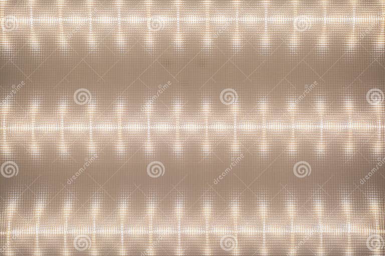 Texture of the Surface Diffuser, LED Ceiling Light, Light Pattern on ...