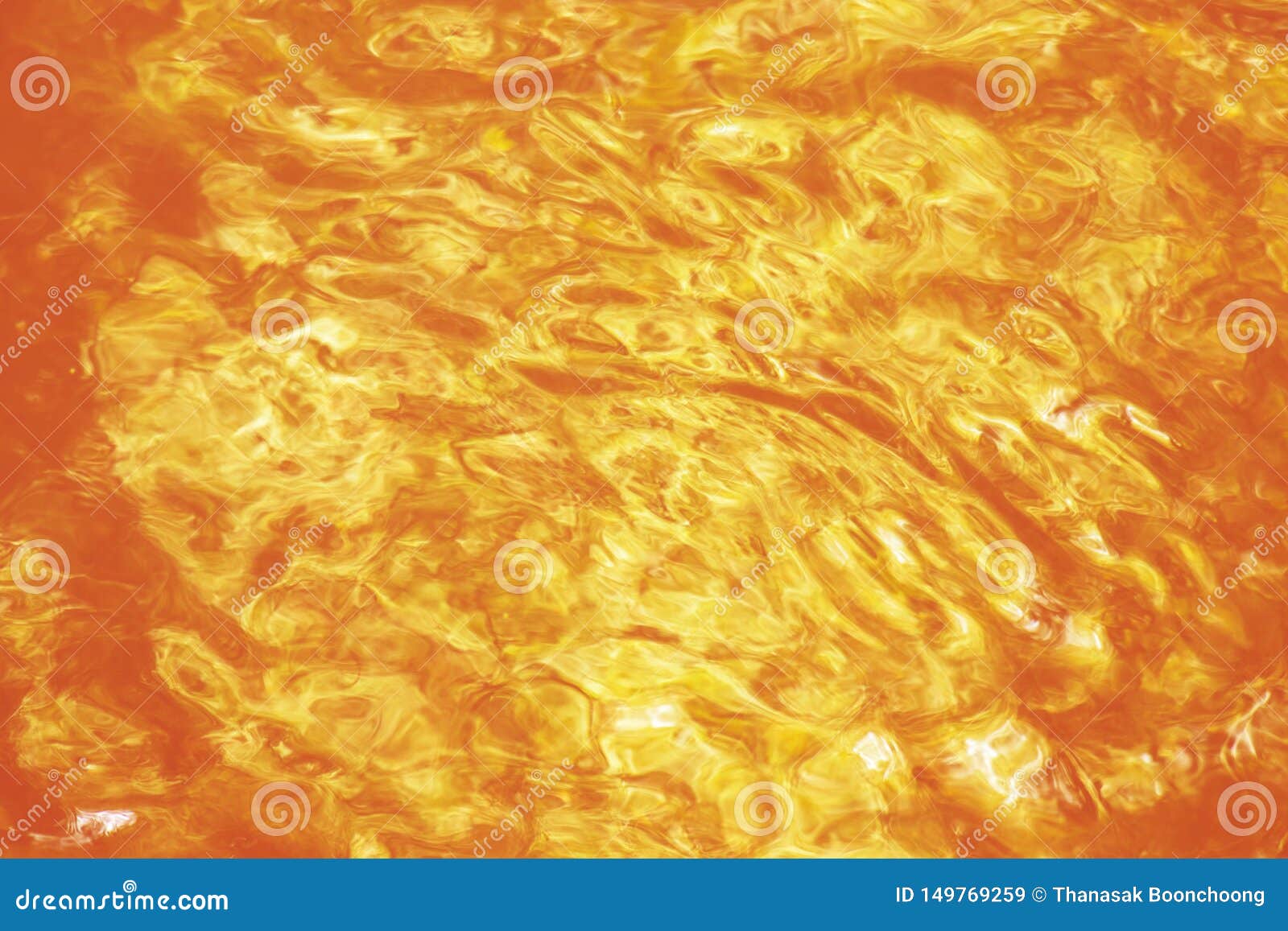 Texture of Surface of Gold Water Stock Image - Image of molten ...