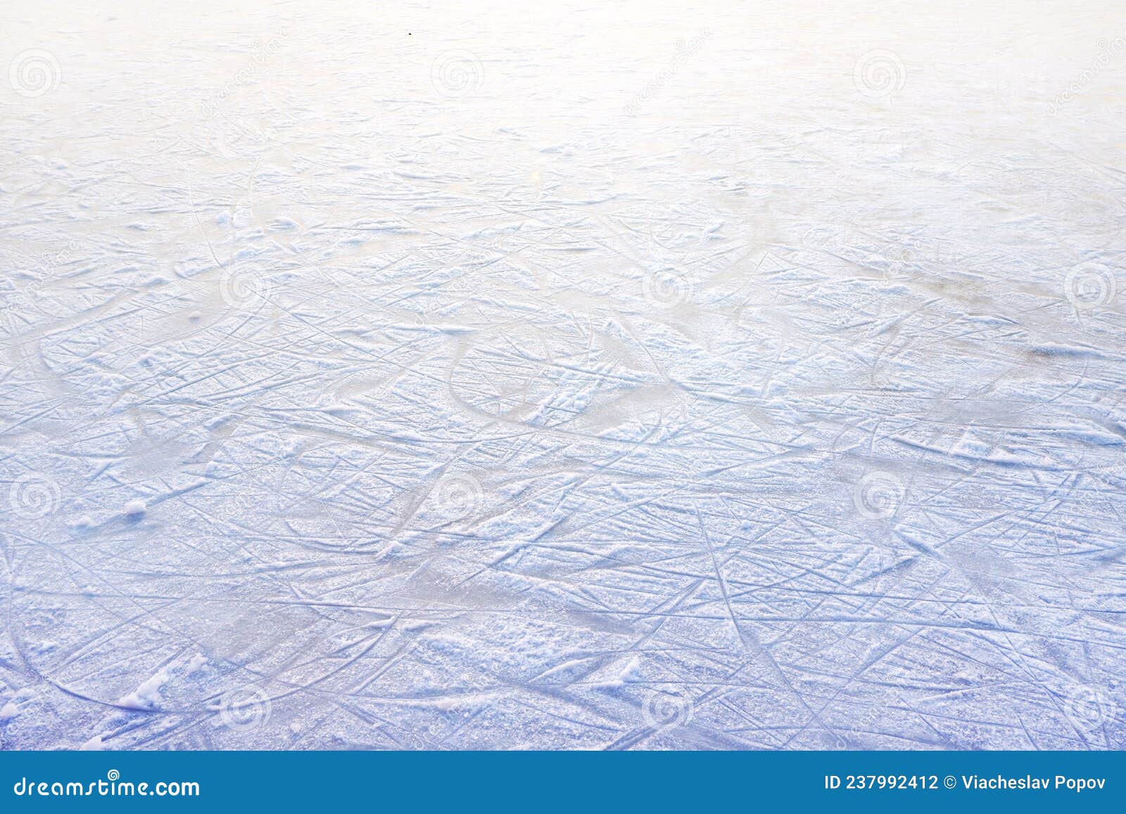 Texture of the Surface of the Ice Rink Stock Photo - Image of texture ...