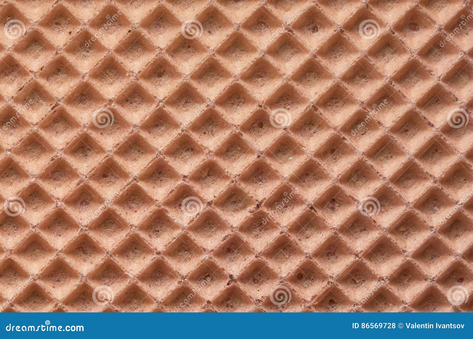 Texture of the Surface of the Wafer Confectionery Pink Stock Photo ...