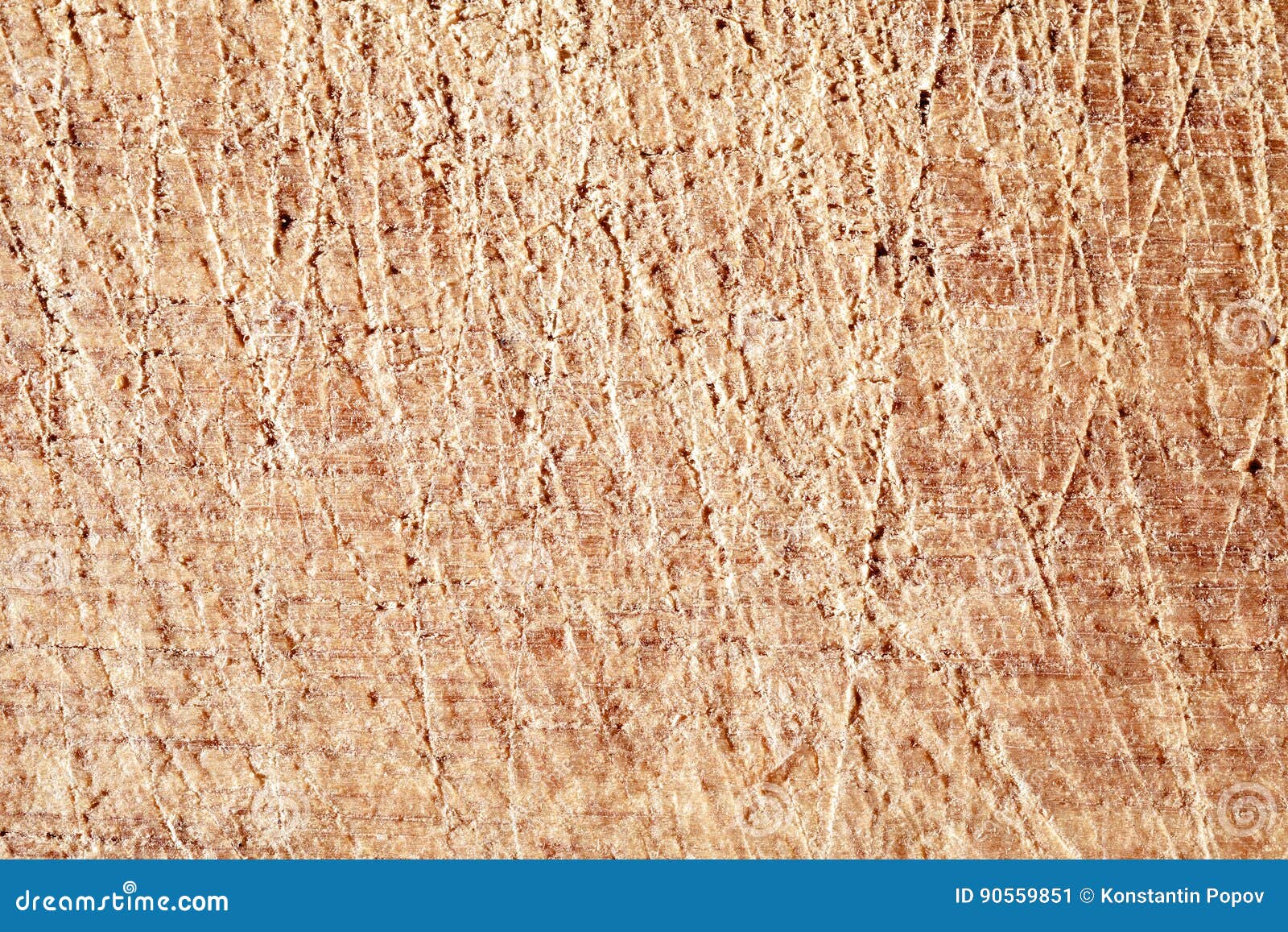 The Texture of the Surface of the Wood with Scratches. Stock Image ...