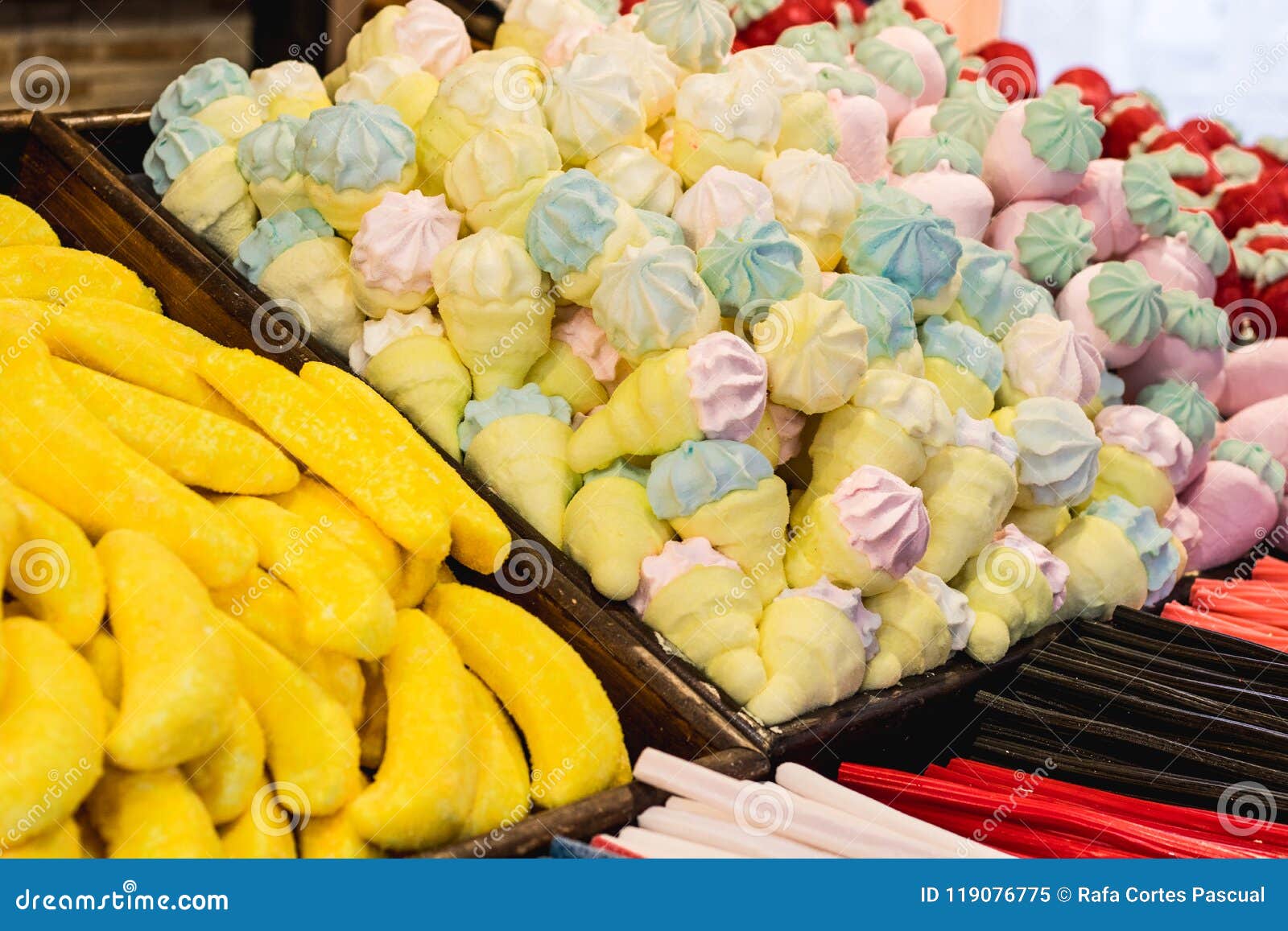 Texture of Sweets .Close-up of Some Sweets Stock Image - Image of ...