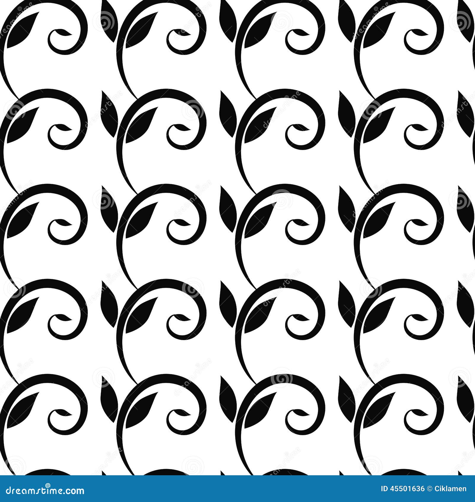 Texture with Swirl Elements Stock Vector - Illustration of repeat ...