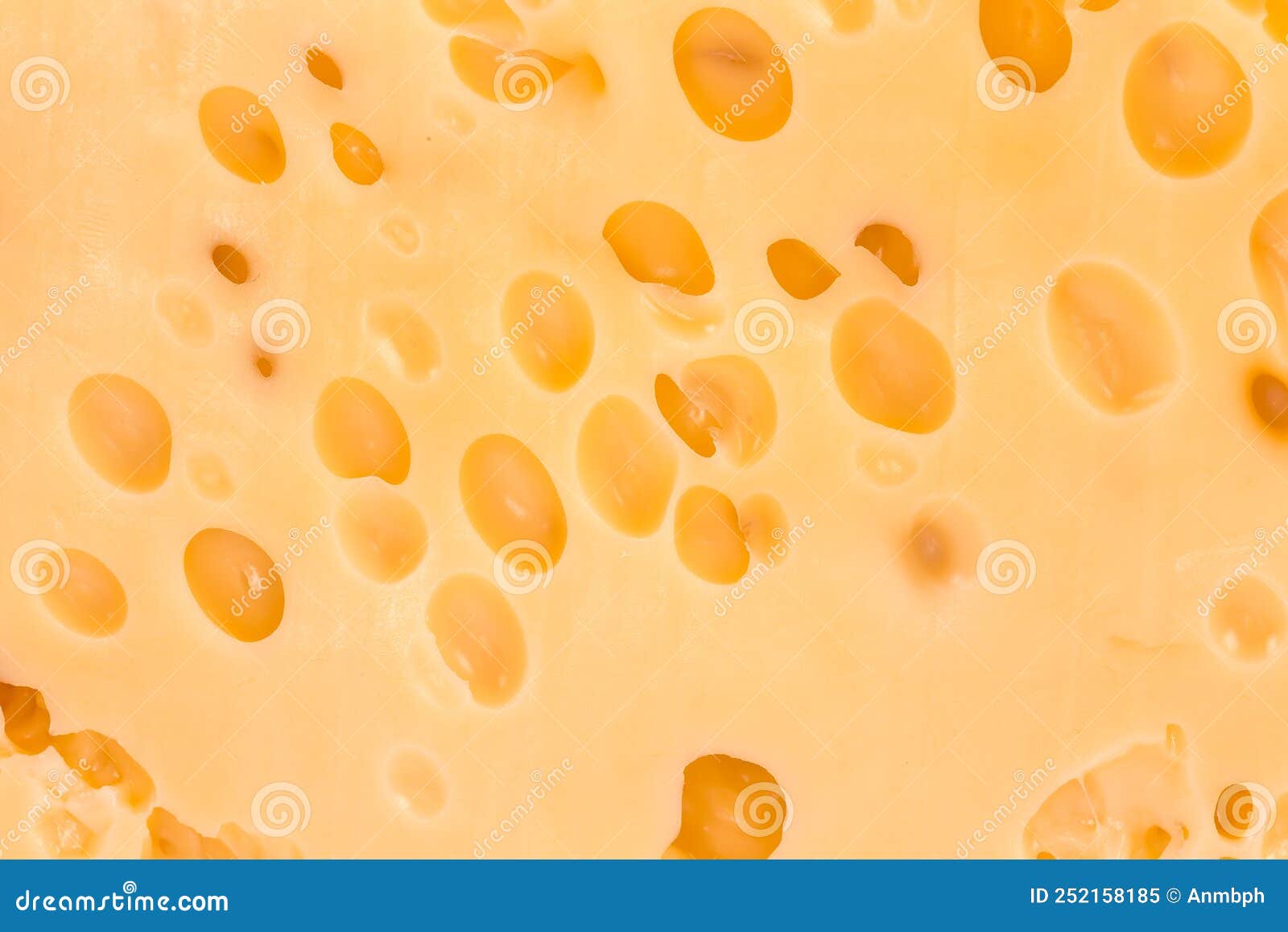 Texture of Swiss-type Cheese on a Section Stock Image - Image of plate ...