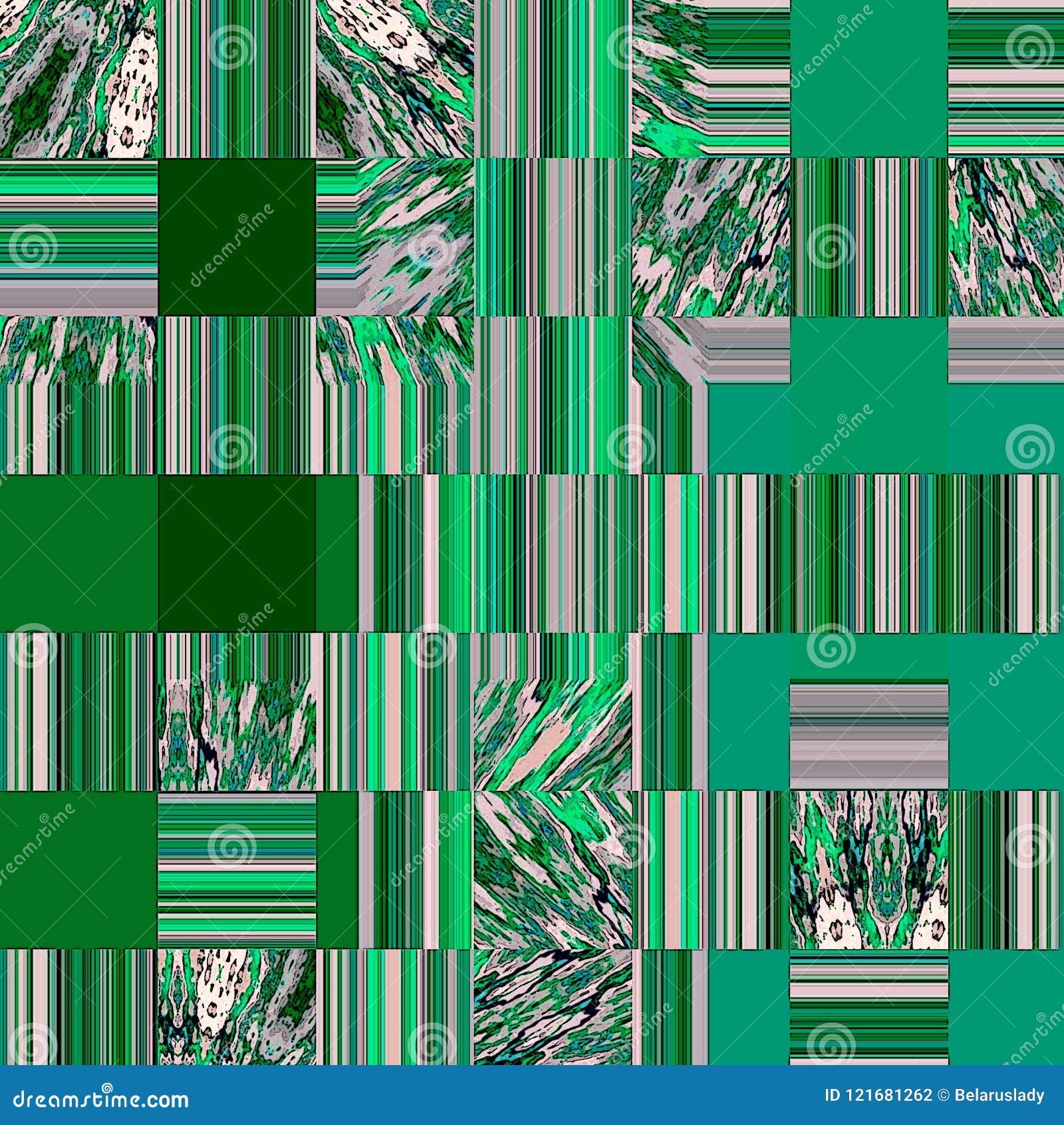 Texture in Teal and Green of Many Bright Patchwork Rags Stock ...