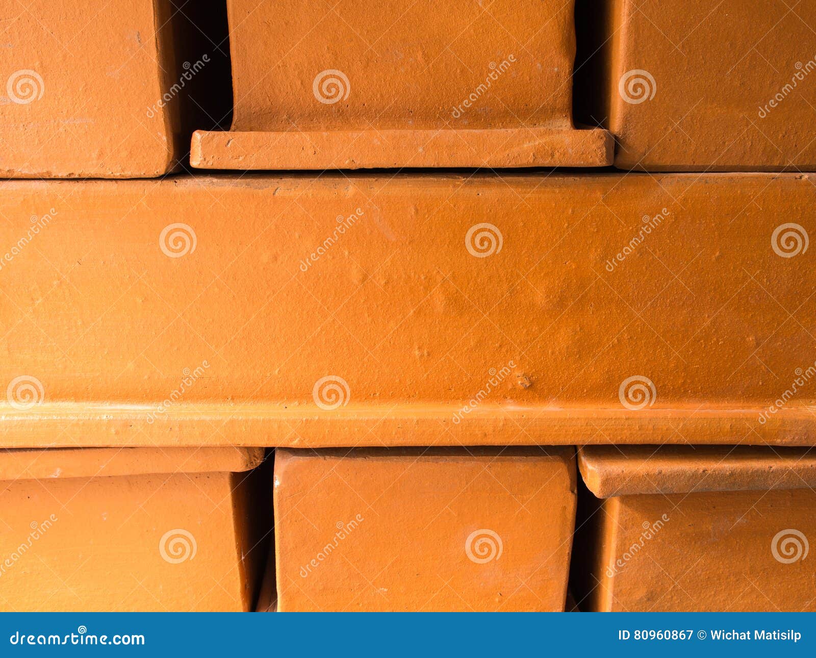 Texture of Terracotta pots stock image. Image of rectangular - 80960867