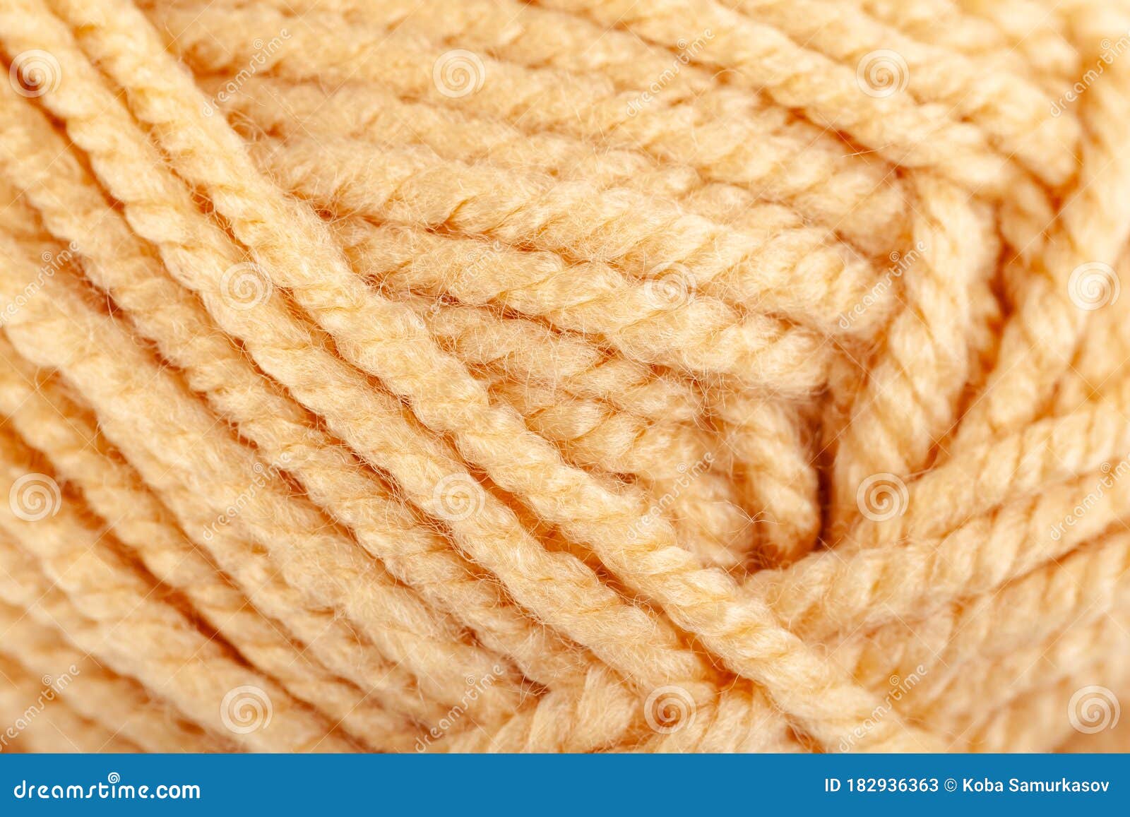 Texture of Thick Woolen Thread in Skein, Threads Texture Stock Image ...