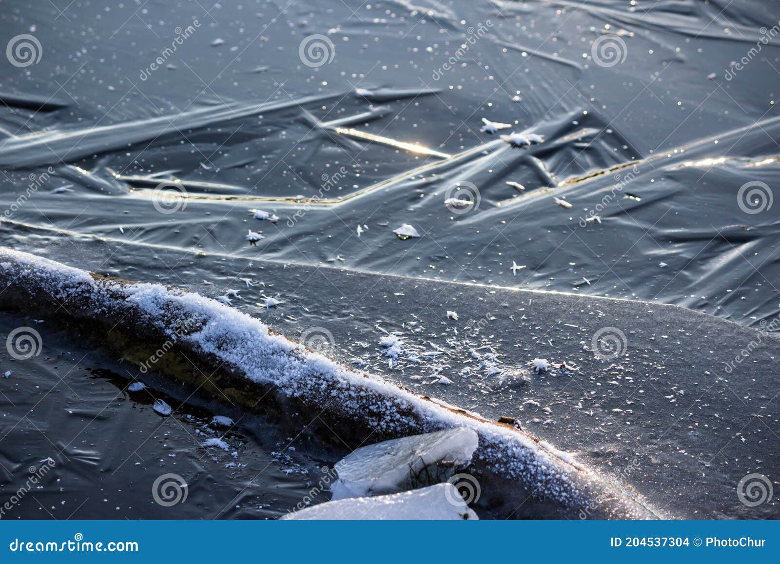 Thin River Flowing Through North India Royalty-Free Stock Image ...