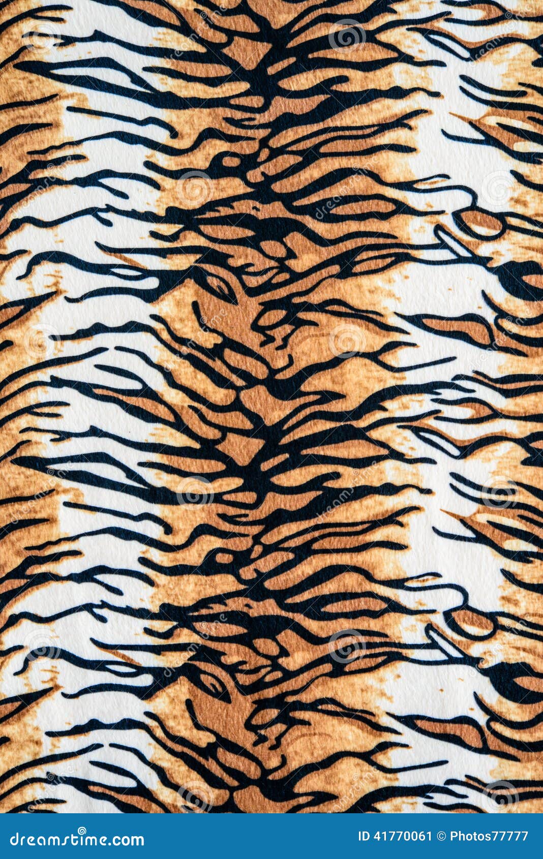 Texture of Tiger Striped Fabric Stock Image - Image of animal ...