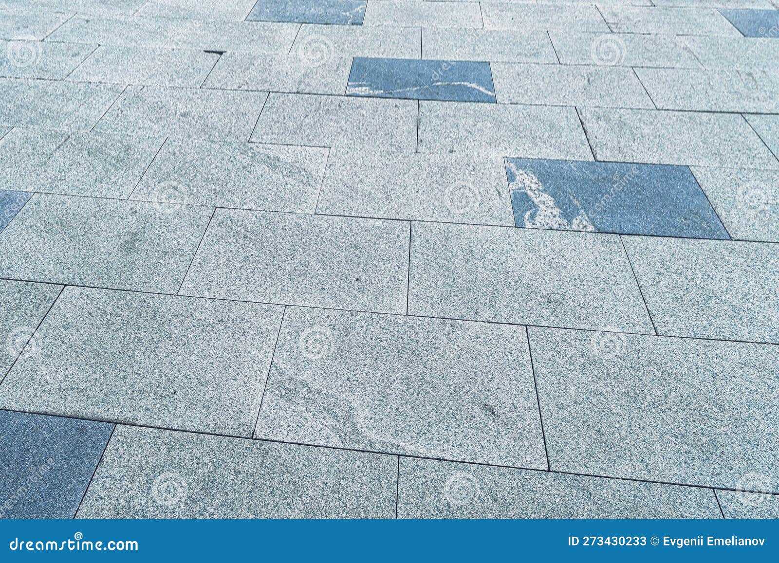 The Texture of a Tiled Pavement with Perspective. Stock Image - Image ...