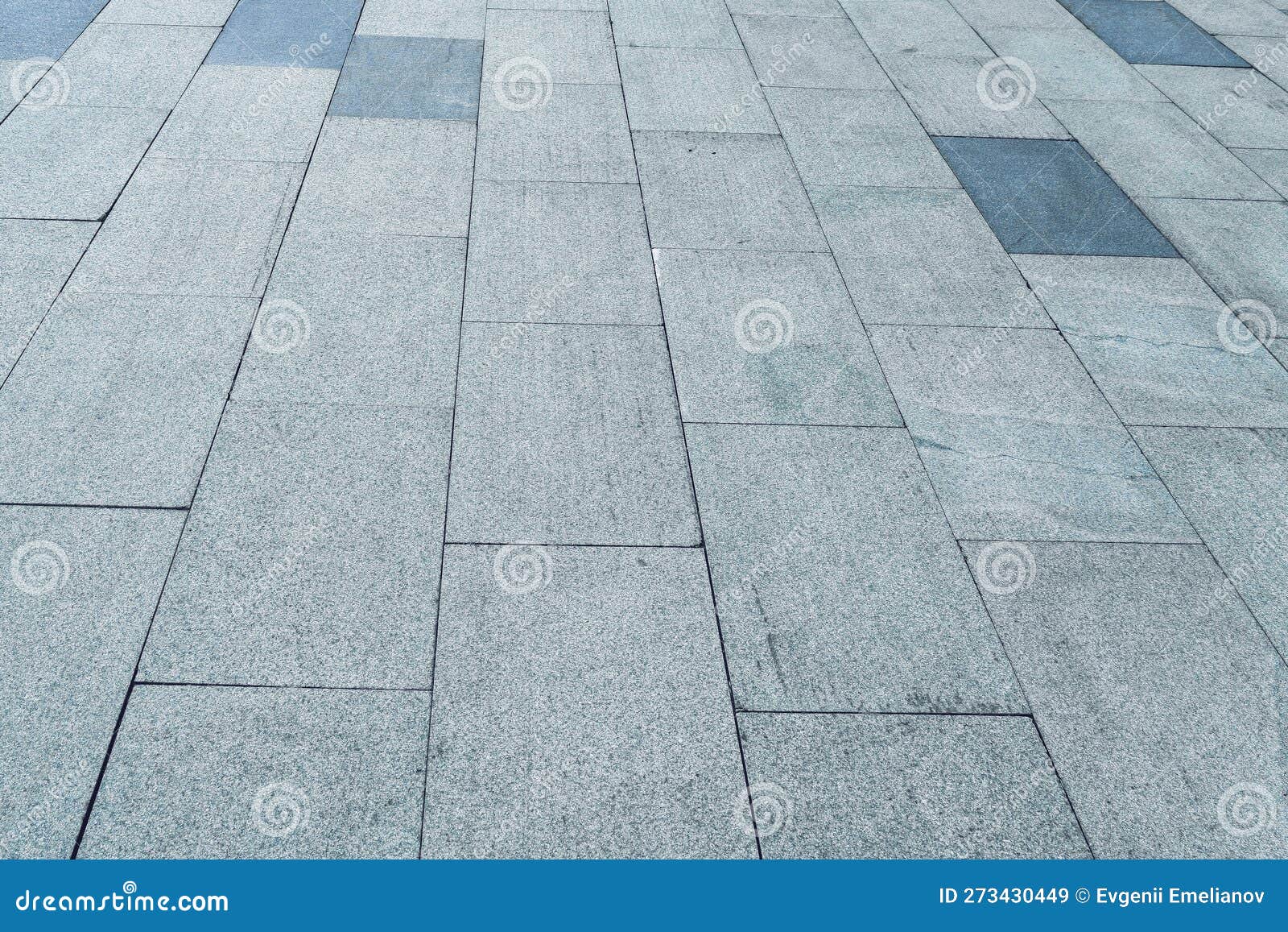 The Texture of a Tiled Pavement with Perspective. Stock Image - Image ...