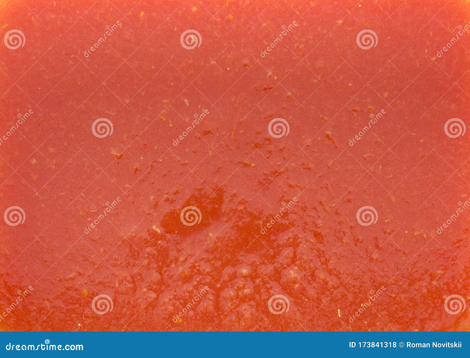 The Texture of the Tomato Juice with the Pulp in a Rectangular Shape ...
