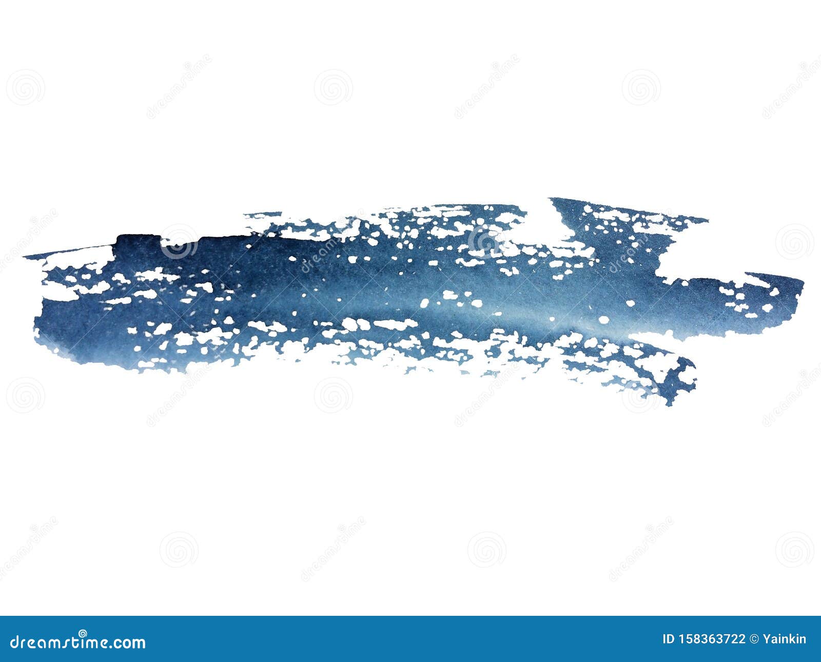 Texture Trace of Blue Paint Stock Photo - Image of brush, isolated ...