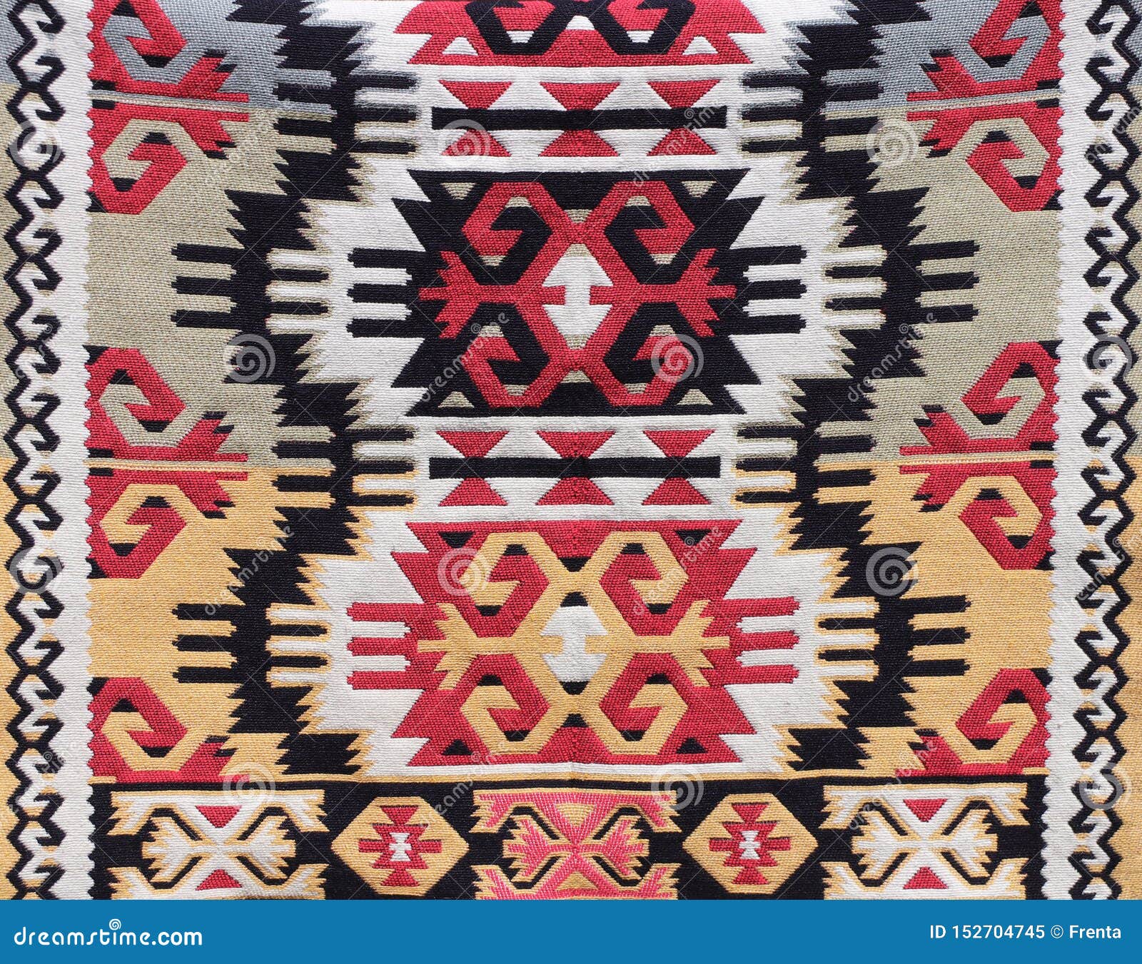 Texture of Traditional Wool Carpet, Turkey Stock Image - Image of ...