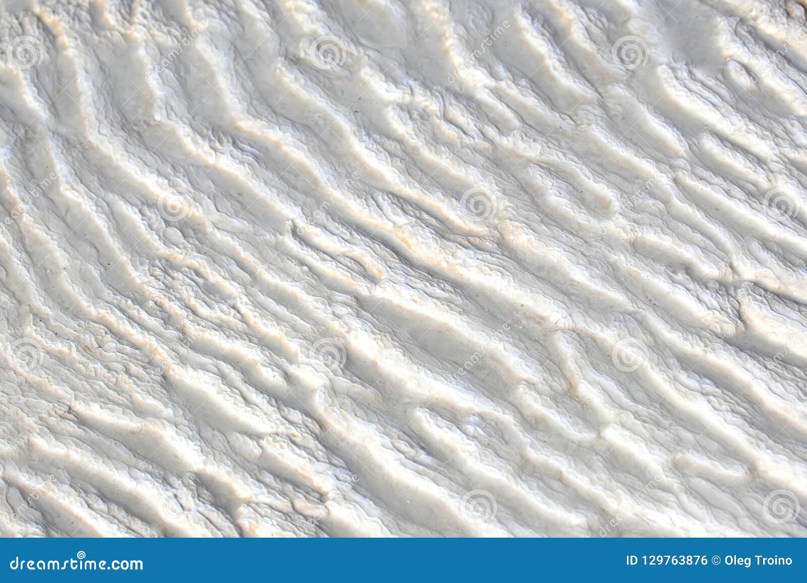 Texture of Travertine in Pamukkale, Turkey Stock Photo - Image of ...