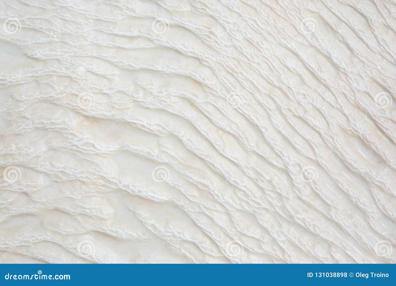 Texture of Travertine in Pamukkale, Turkey Stock Photo - Image of ...