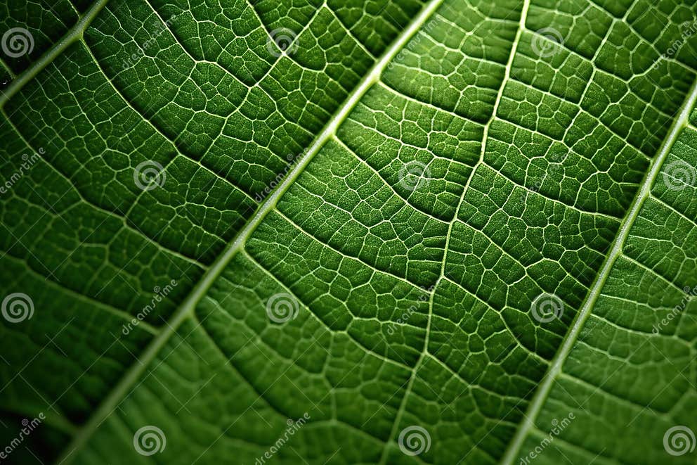 The Texture of a Tree Leaf. Macro Texture of Foliage. Background Leaf ...