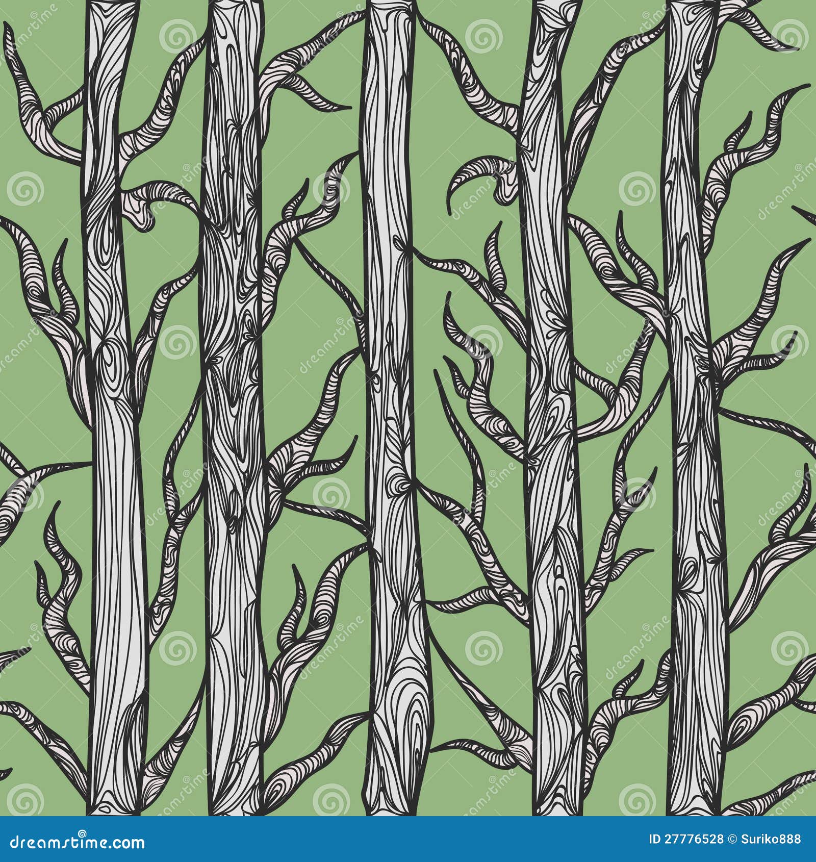 Texture with tress stock vector. Illustration of park - 27776528