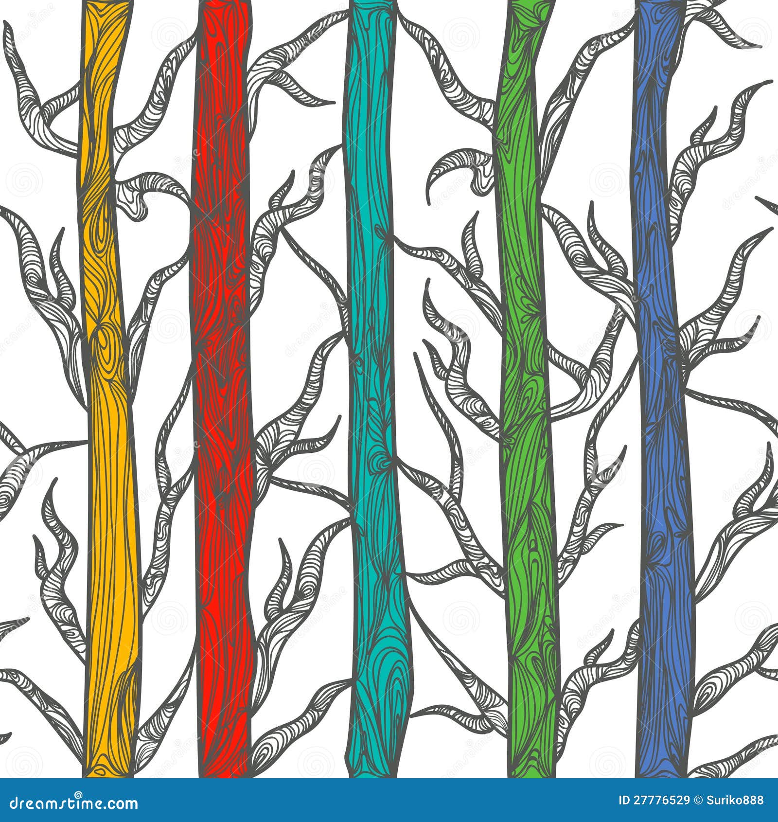 Texture with tress stock vector. Illustration of bright - 27776529