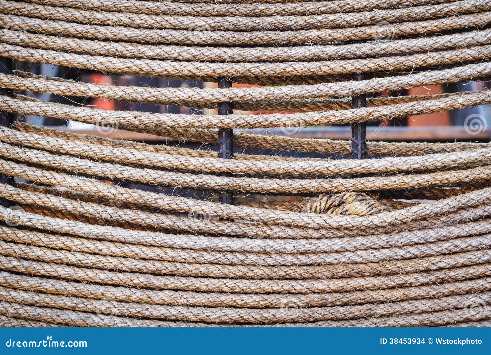 Texture Twisted Rope Close-up Stock Photo - Image of closeup, fiber ...