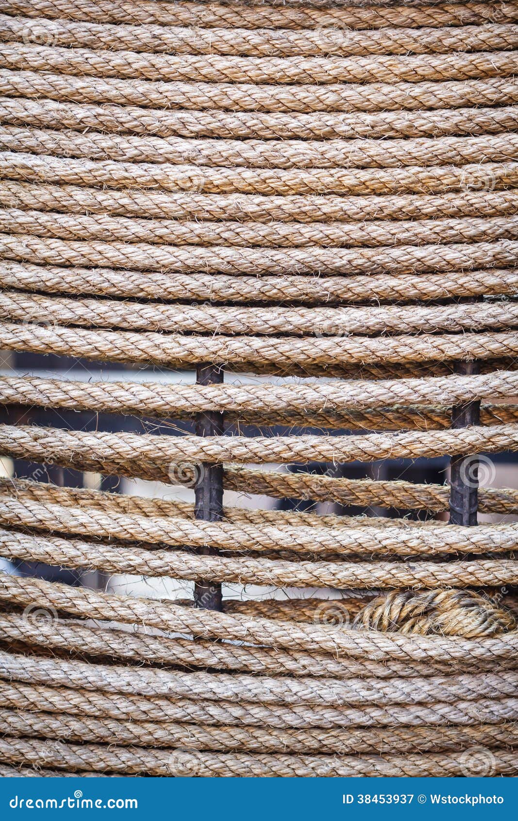 Texture Twisted Rope Close-up Stock Image - Image of nautical, macro ...