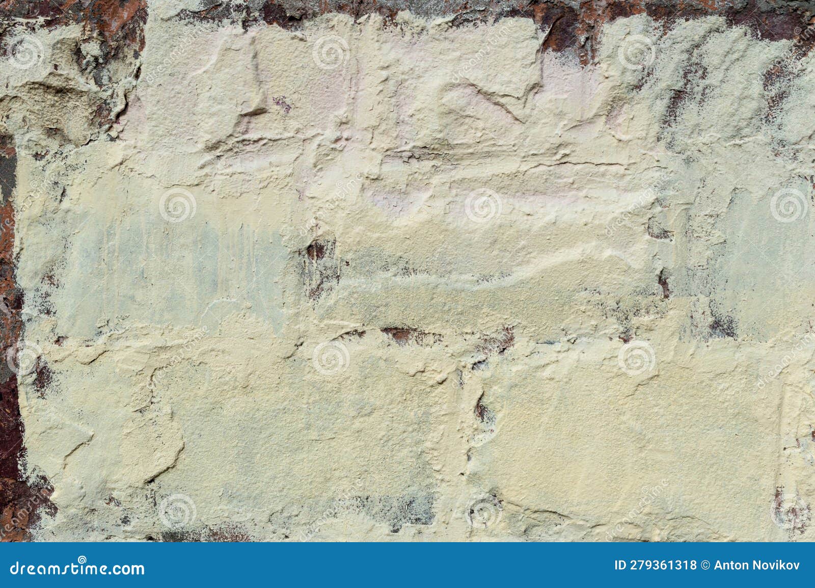 Texture of Uneven Surface Covered with Beige Paint Stock Photo - Image ...