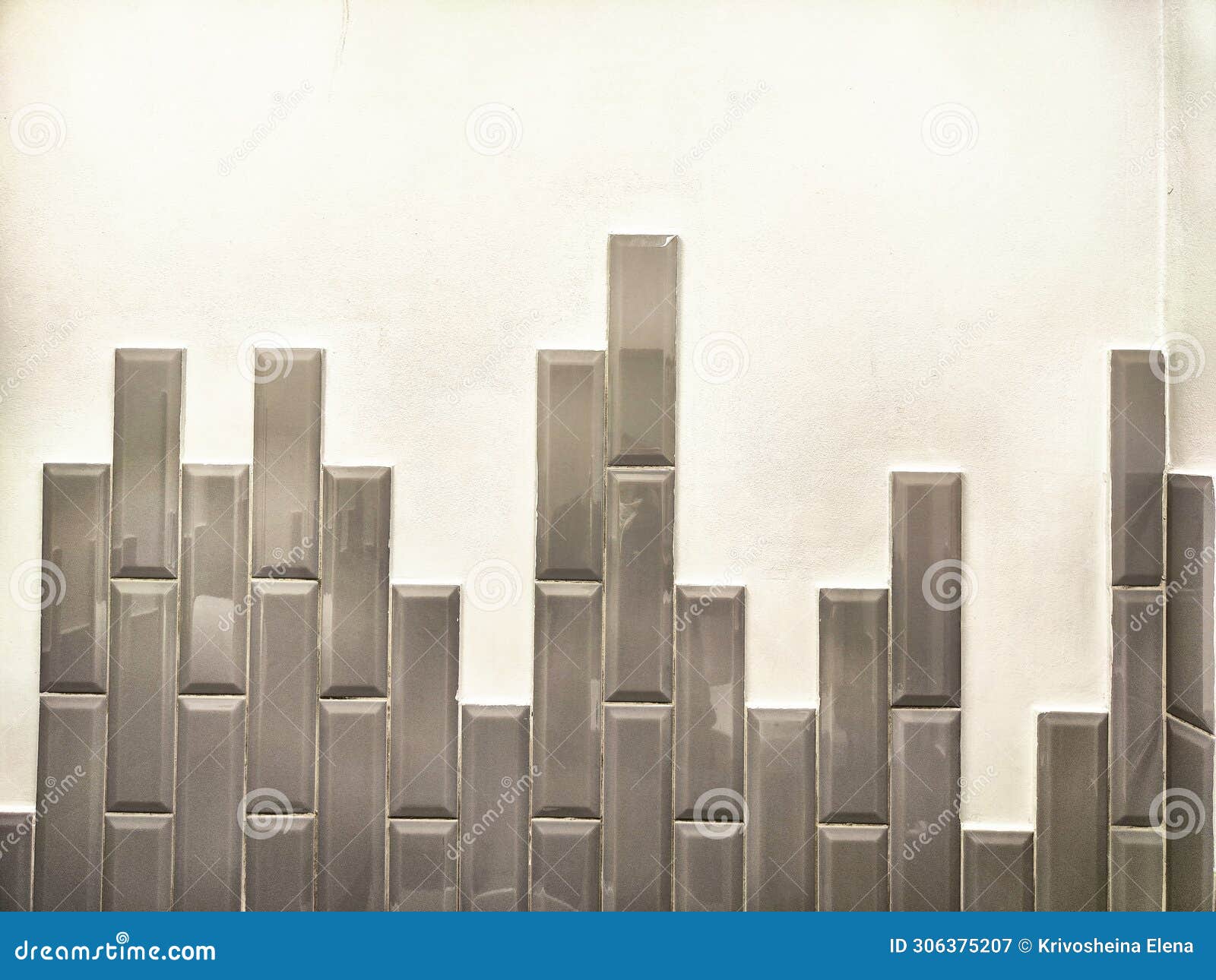 The Texture is Uneven Teeth of Gray New Brick. the Texture of a Stone ...