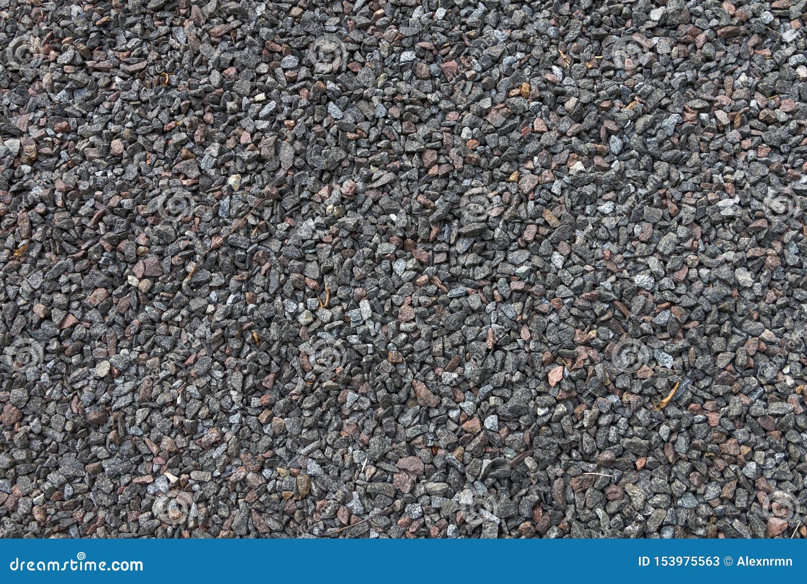 Background, Texture of a Garden Path from Gravel. Stock Image - Image ...