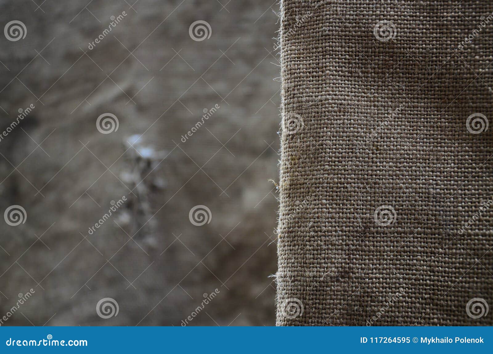The Texture of a Very Old Brown Sack Cloth. Retro Texture with Canvas ...
