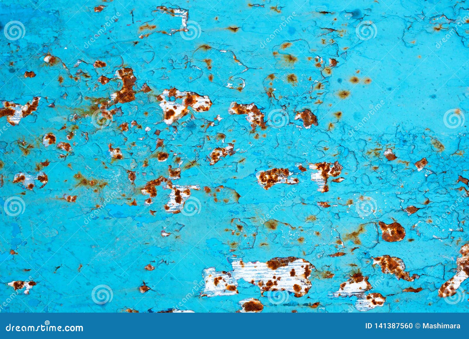 Texture of Vintage Painted Blue Iron Wall Background Stock Photo ...