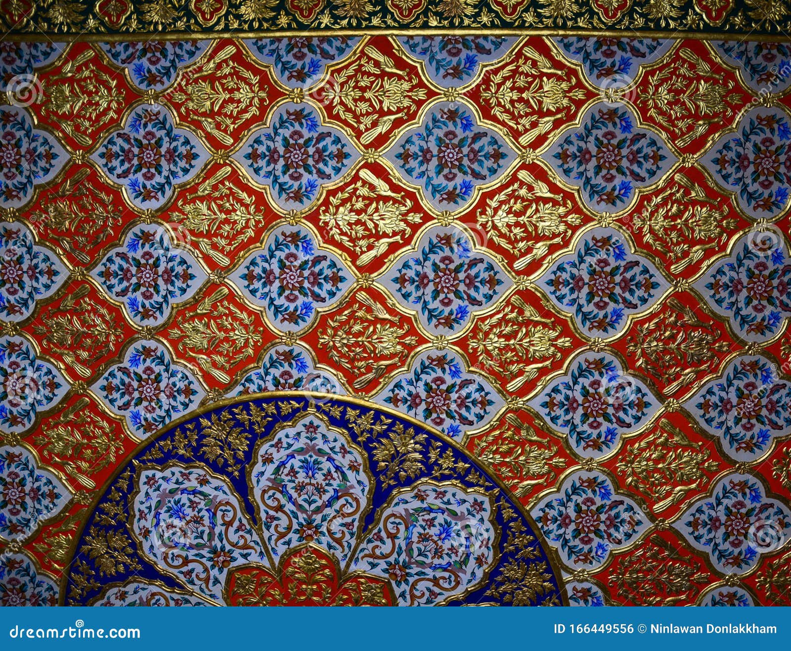 Texture on the Wall of Ancient Sikh Temple Stock Photo - Image of ...