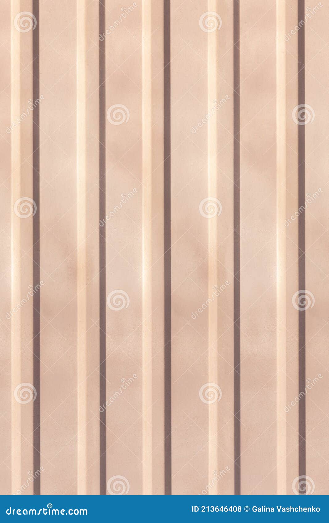 Texture of the Wall with Beige Vertical Siding Panels in Strips Stock ...