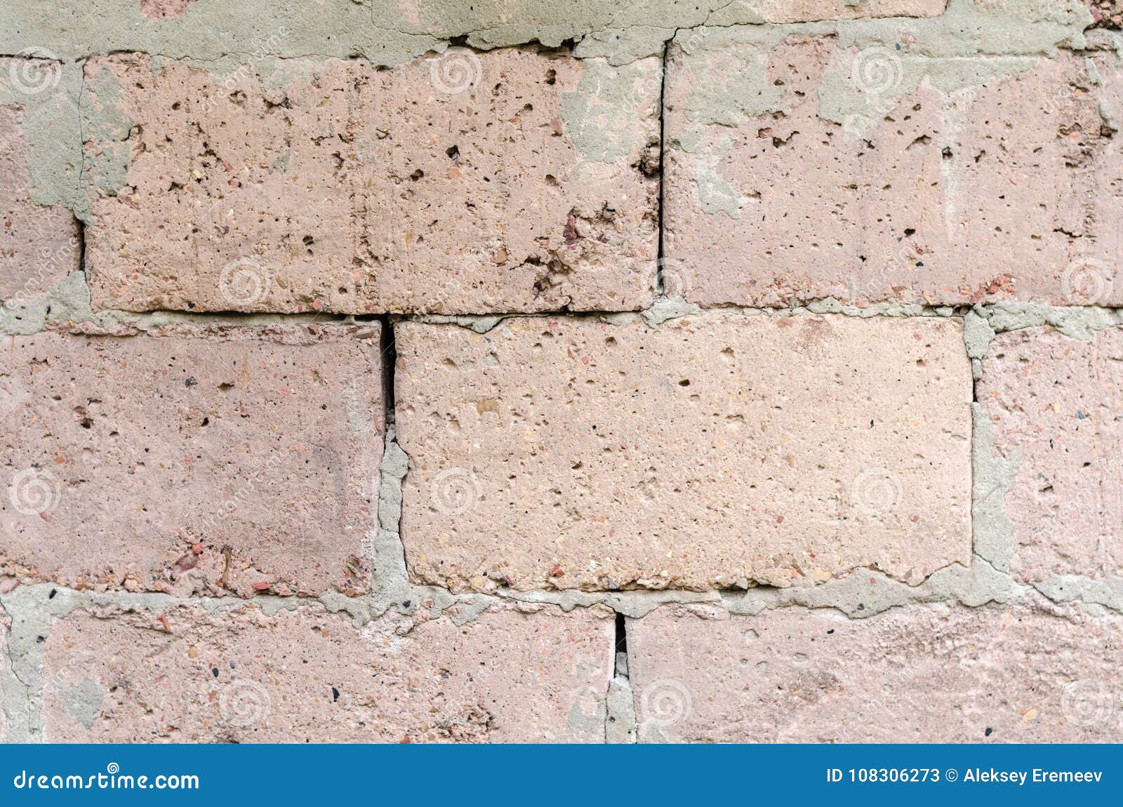 Texture of a Wall from a Big Red Brick Stock Image - Image of clay ...
