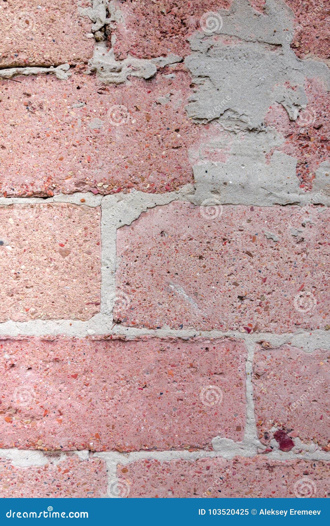 Texture of a Wall from a Big Red Brick Stock Image - Image of brickwork ...