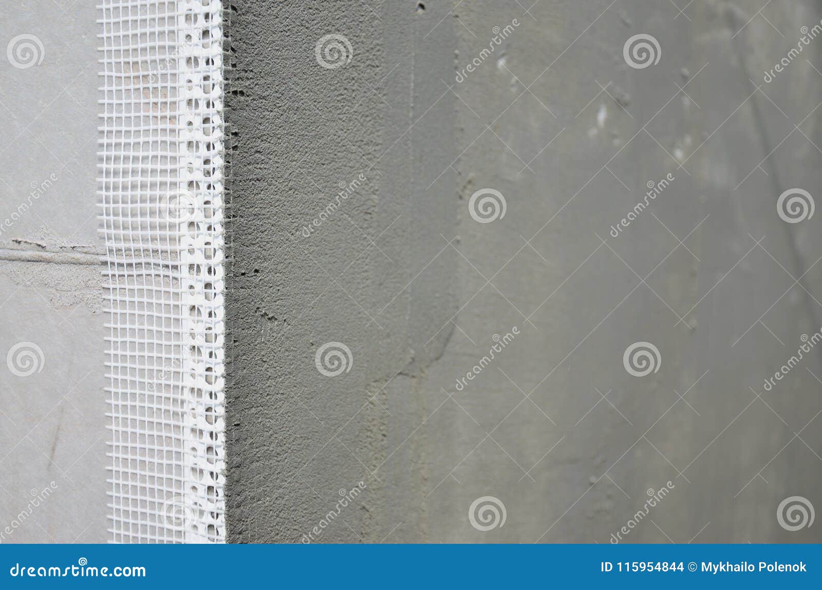The Texture of the Wall, Covered with Gray Polystyrene Foam Plates ...