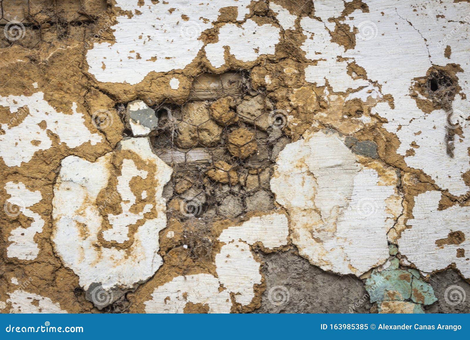 Texture of the Wall with Fissure Stock Image - Image of abstract ...