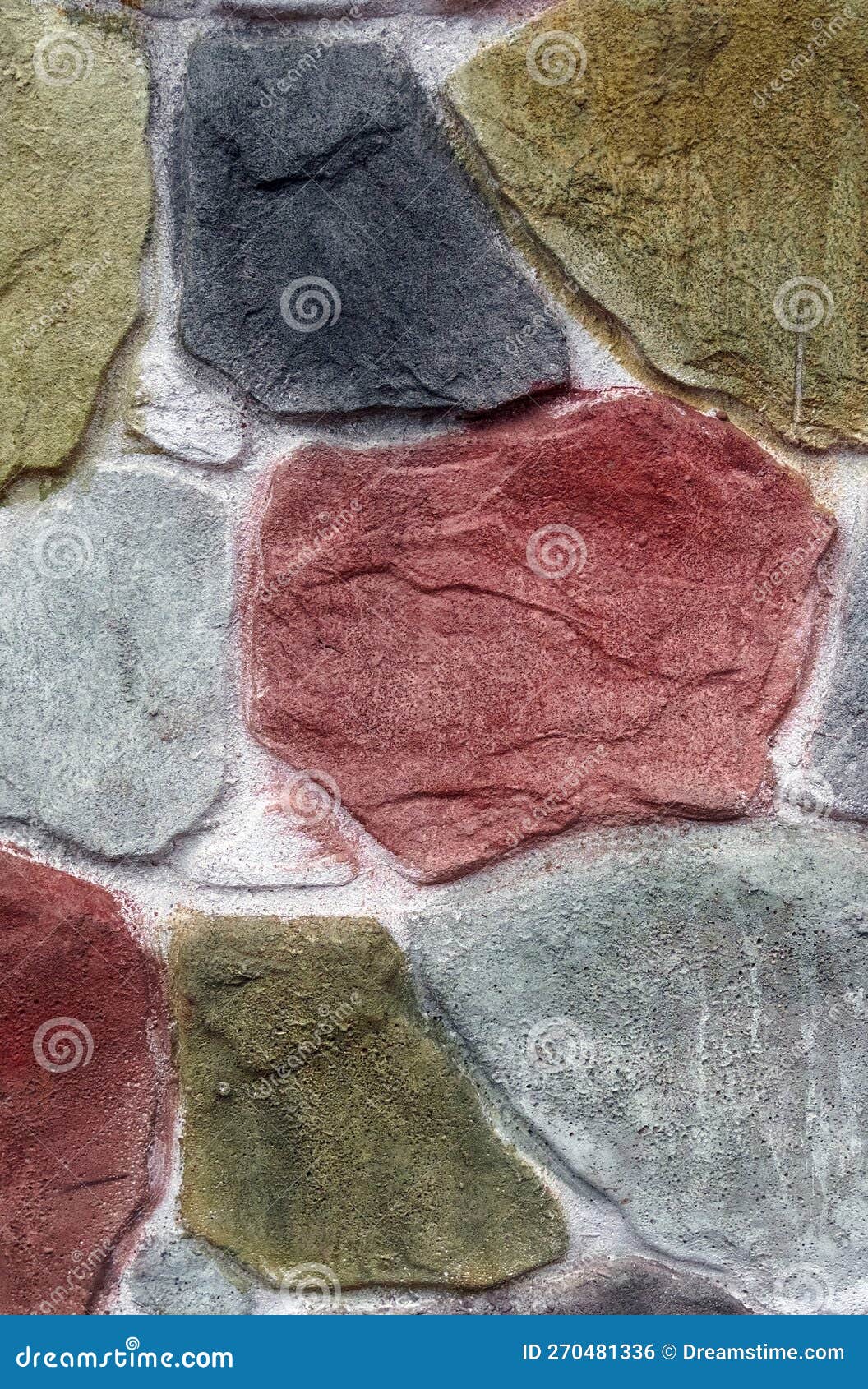 The Texture of the Wall is Made in the Form of a Stone and Painted in ...