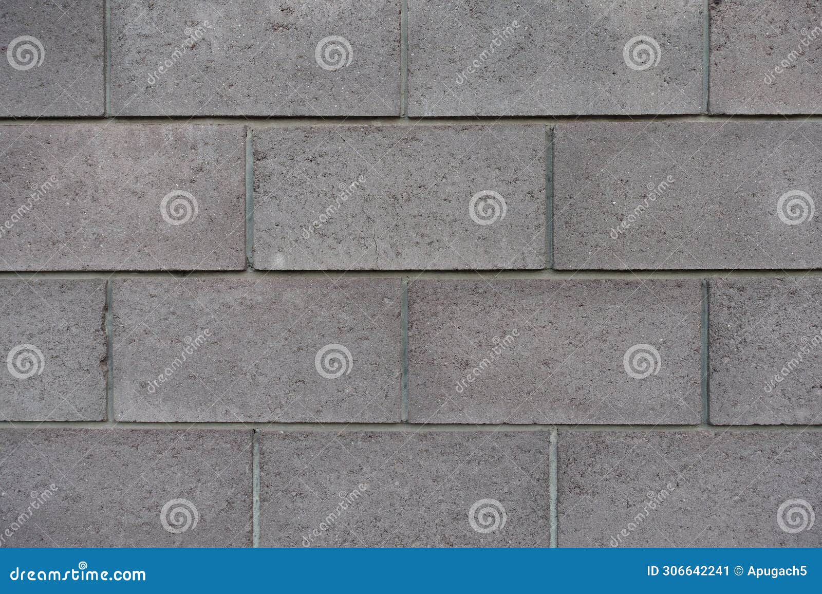 Texture of Wall Made of Gray Concrete Masonry Units Stock Image - Image ...