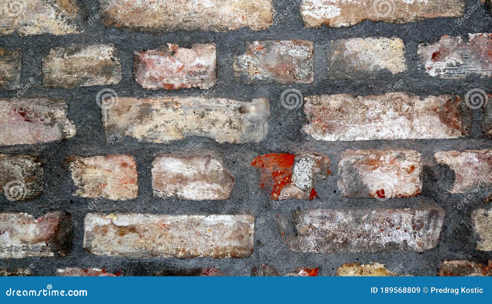 The Texture of the Wall is Made of Tiny Red Bricks Stock Image - Image ...