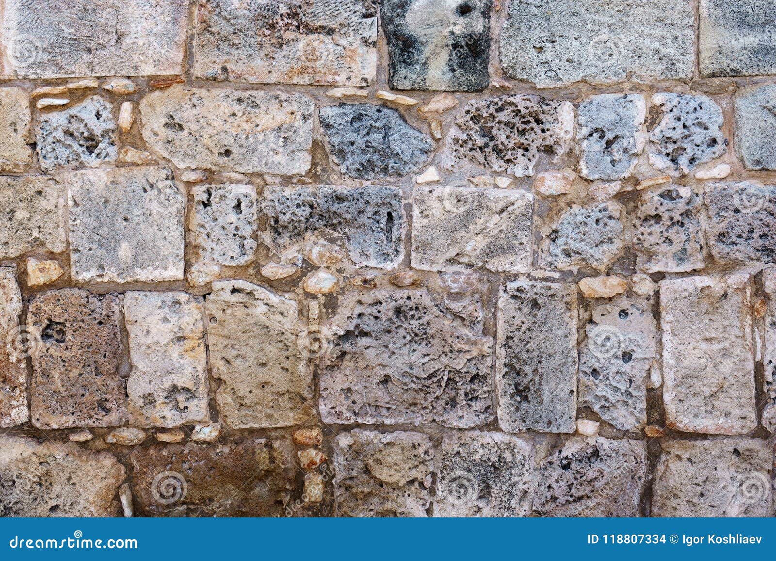 Texture of Wall from an Old Badly Worked Stone Stock Photo - Image of ...