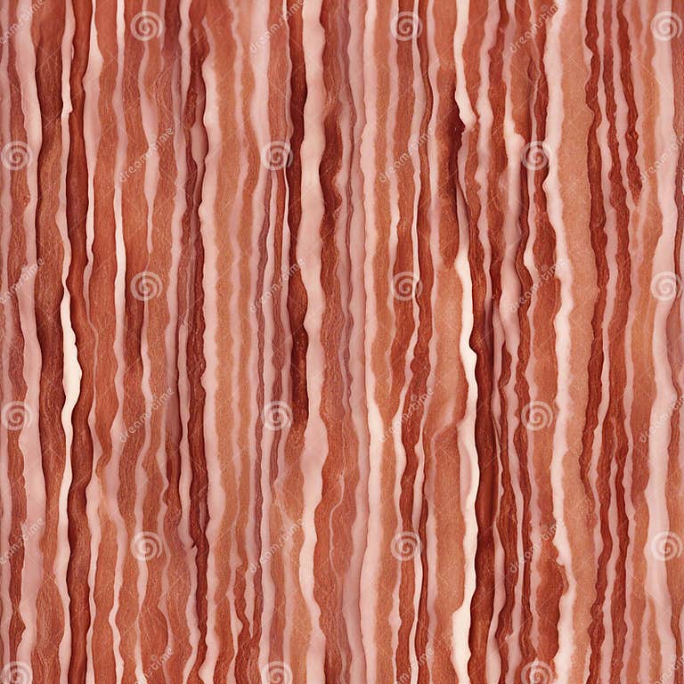 Texture of a Wall Repeating Strips of Bacon Texture Background with a ...
