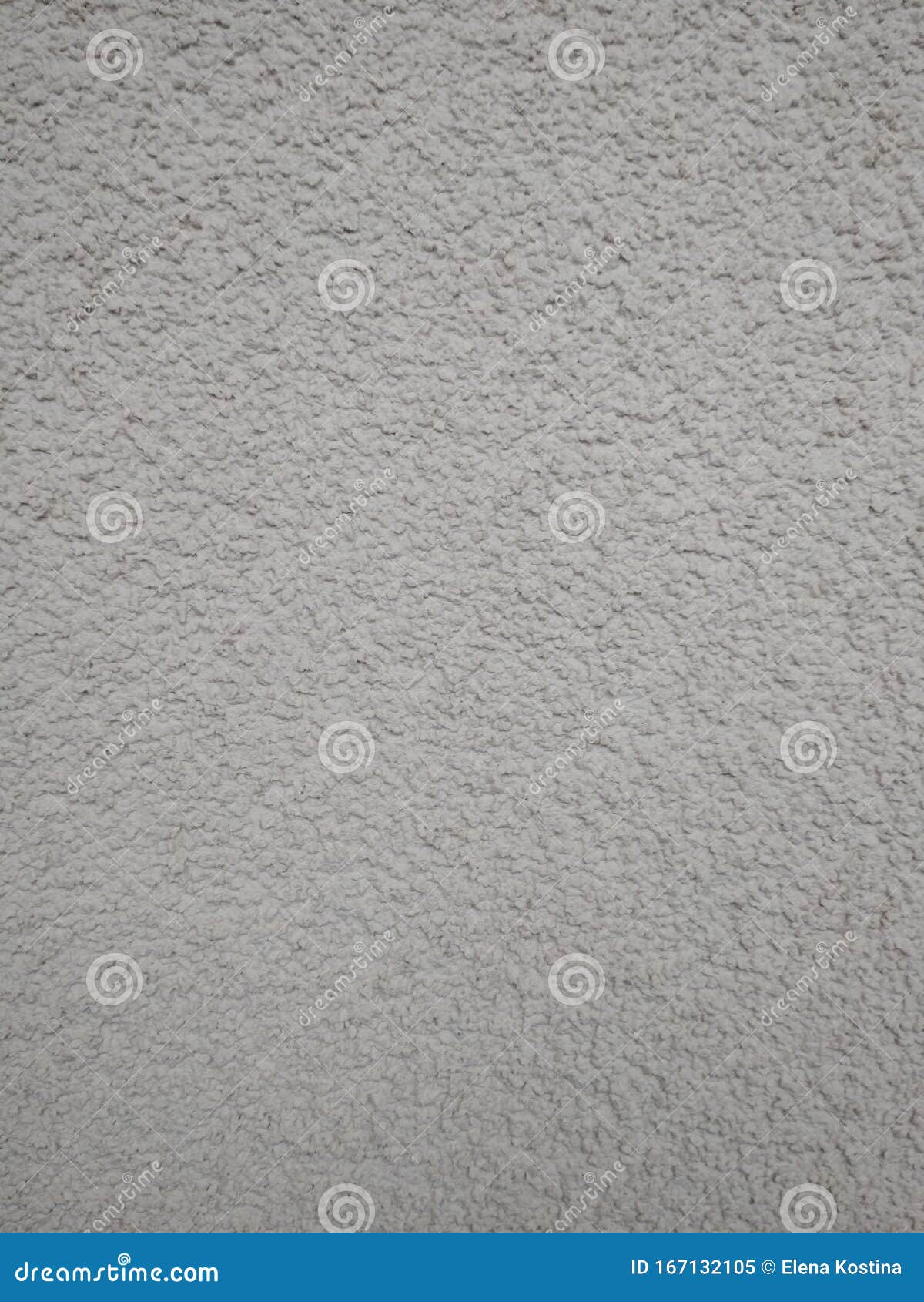 The Texture of the Wall with an Unusual Mottled Texture Painted White ...