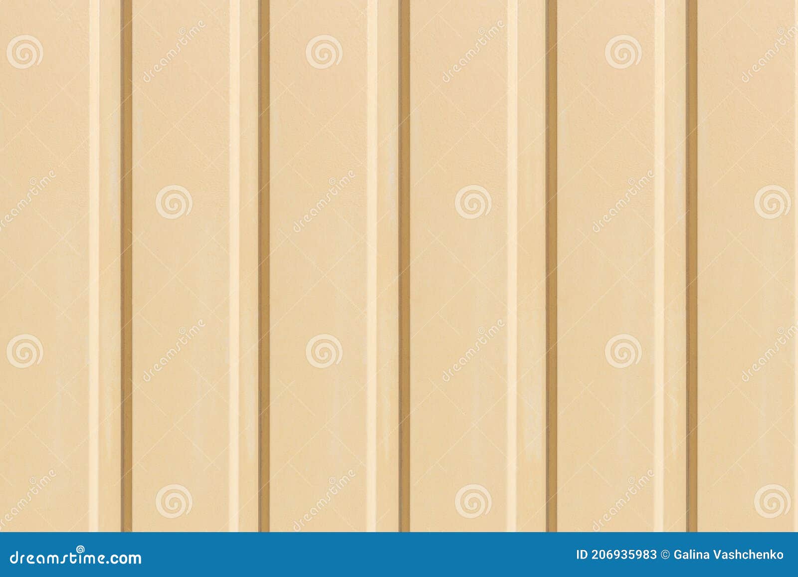 Texture of the Wall with Yellow Vertical Siding Panels in Strips Stock ...