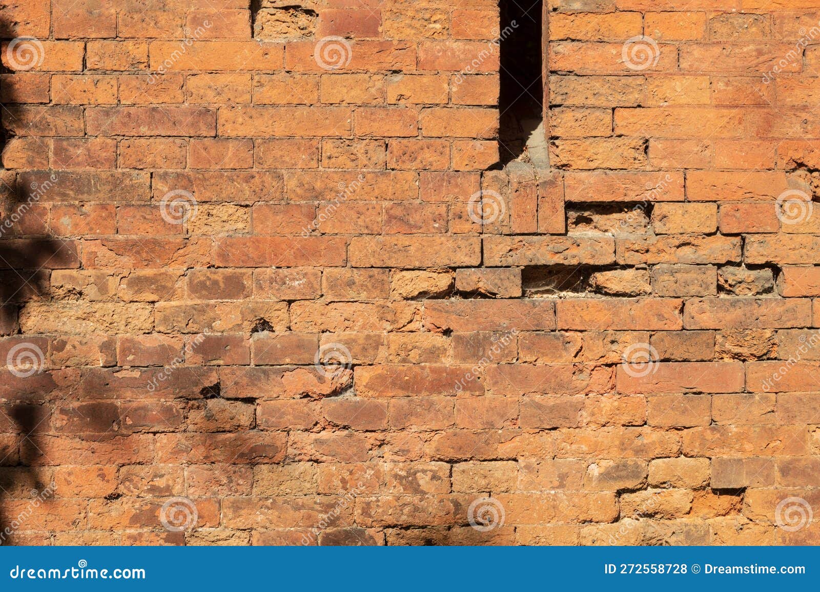 The Texture of the Walls of Red-clay Bricks Stock Photo - Image of wall ...