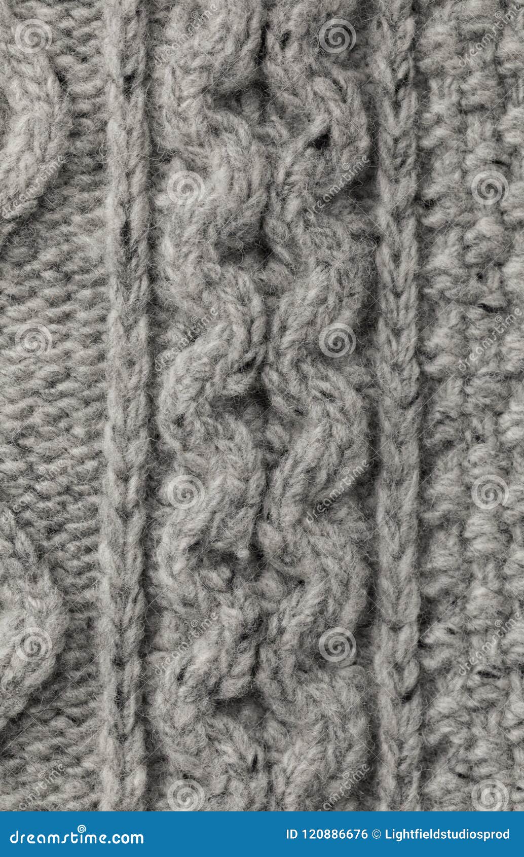Texture of Warm Knitted Grey Sweater Stock Photo - Image of grey ...
