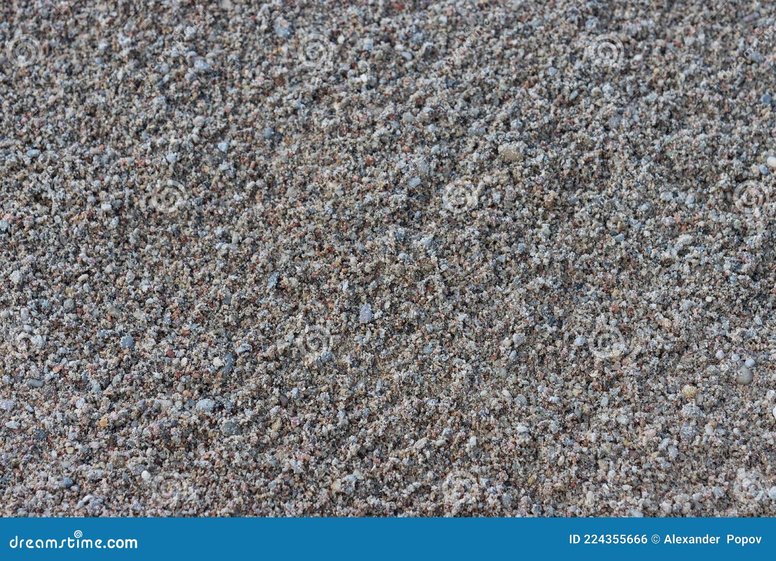The Texture of Washed Sand from a Quarry Stock Photo - Image of ...